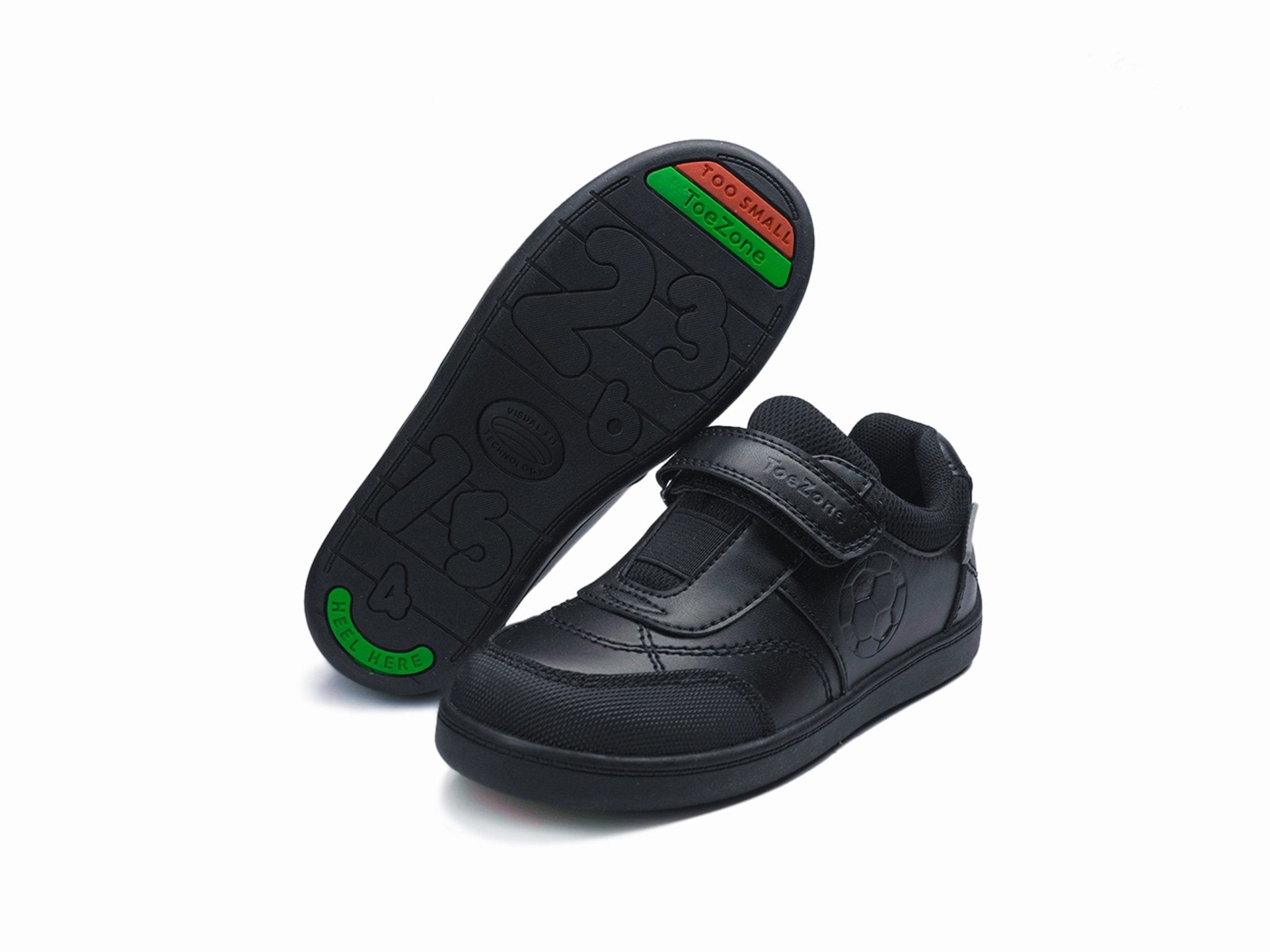 Zane - Kids Football Motif Shoes - ToeZone Footwear
